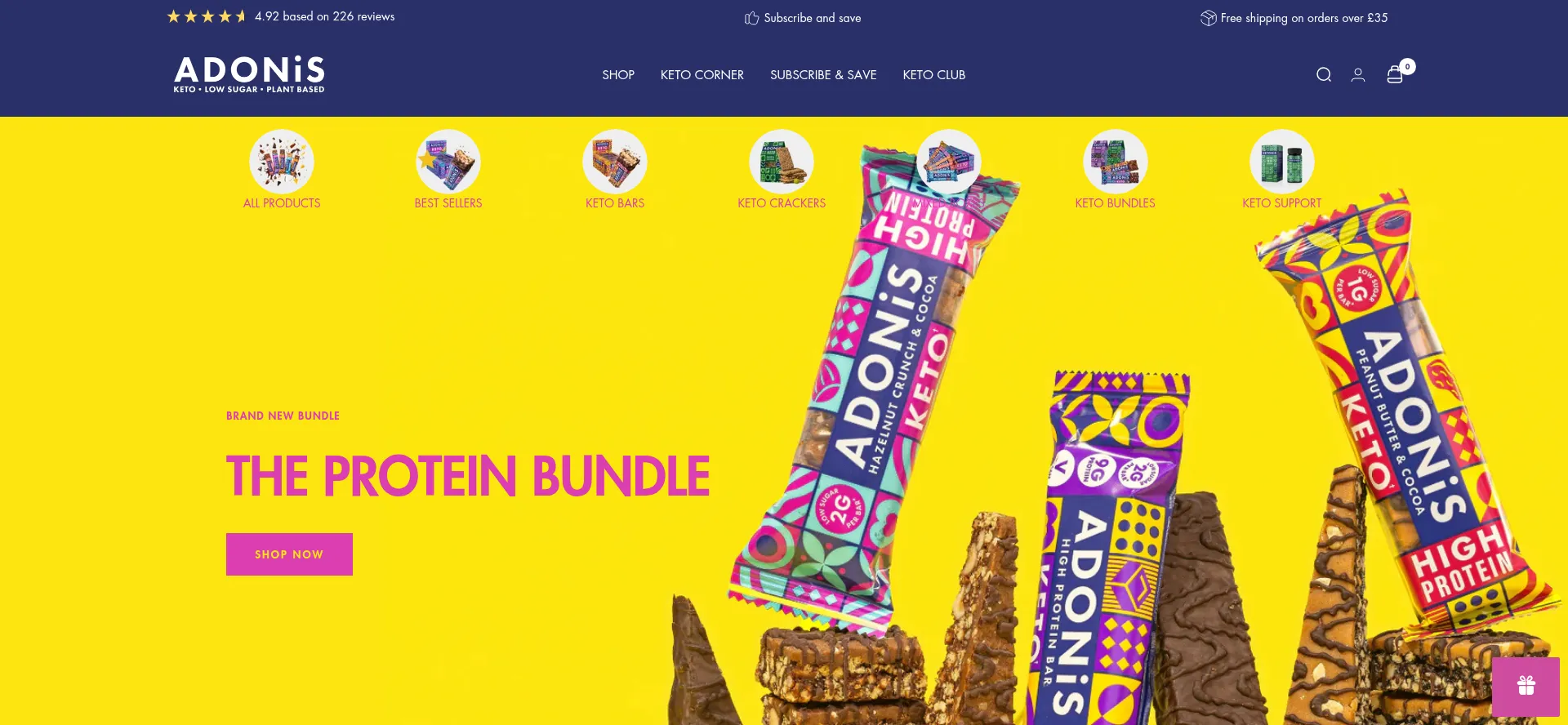 Adonis-foods.com Avis – Ce Site est-il Sûr et Fiable