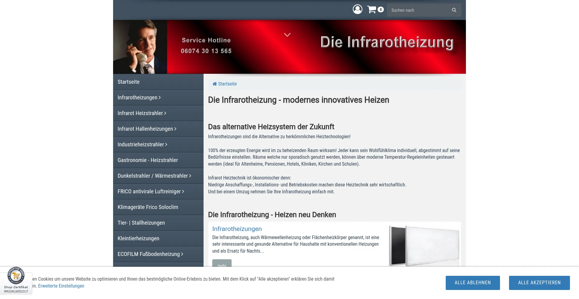 Dieinfrarotheizung.de Avis – Ce Site est-il Sûr et Fiable