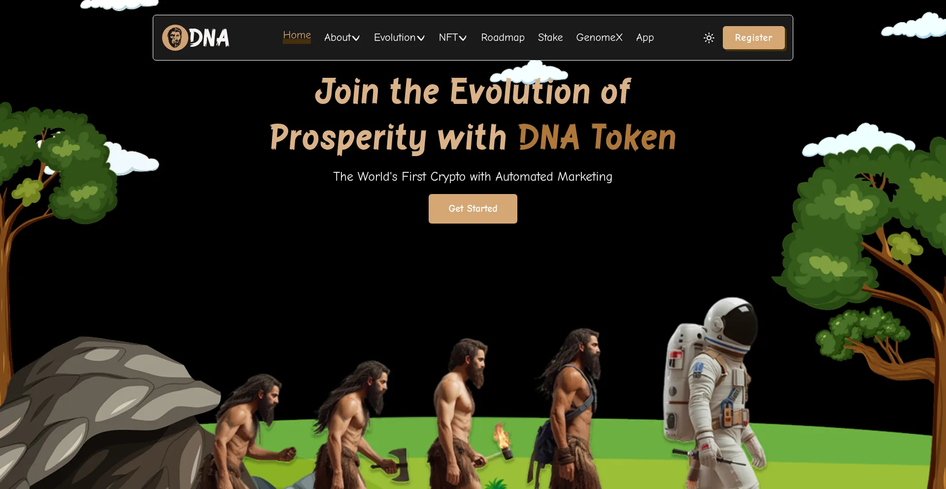 Dnatoken.io : revue crypto/finance (Confiance 58/100)