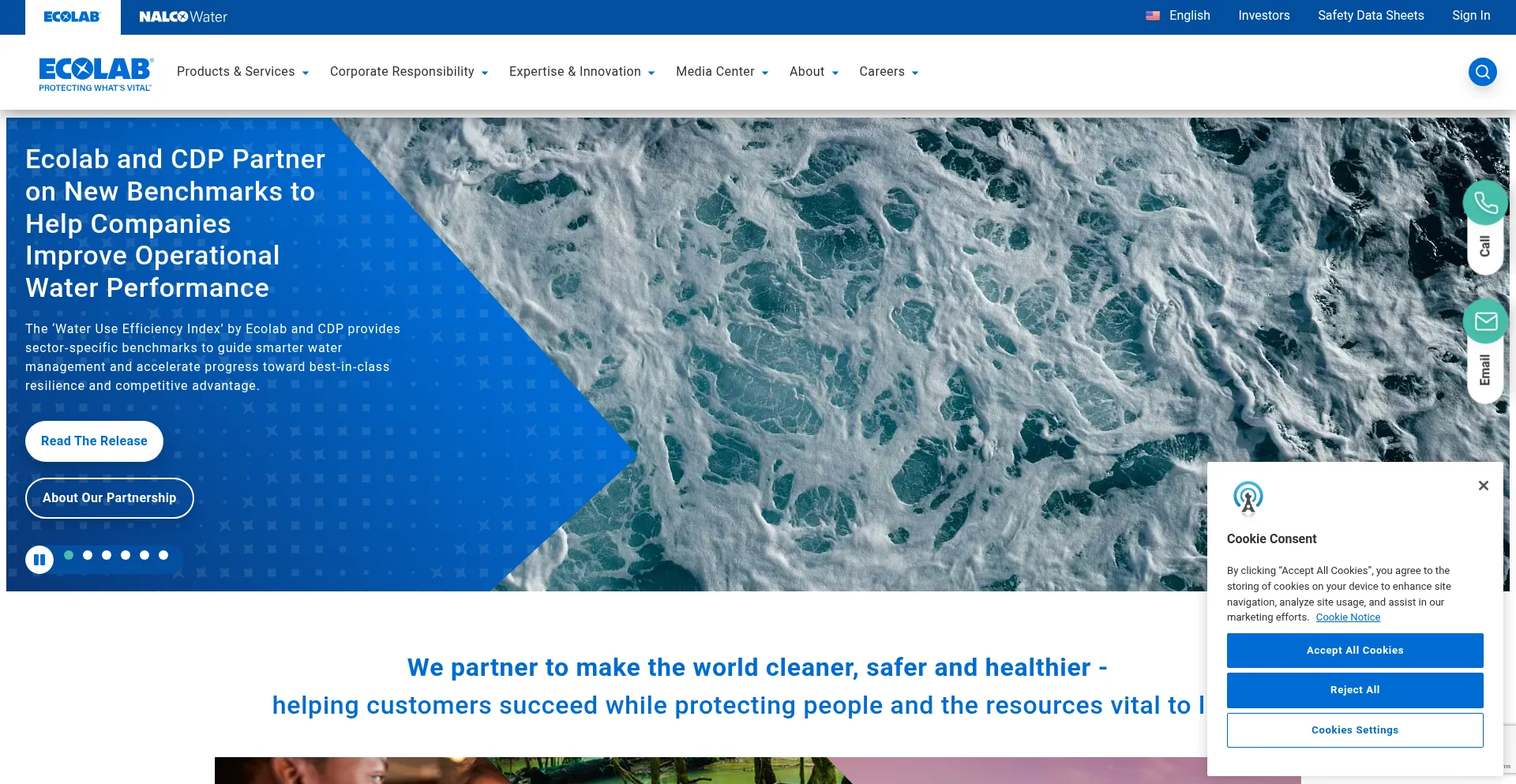 Ecolab.com : fiable ou sûr ? (Confiance 79/100)