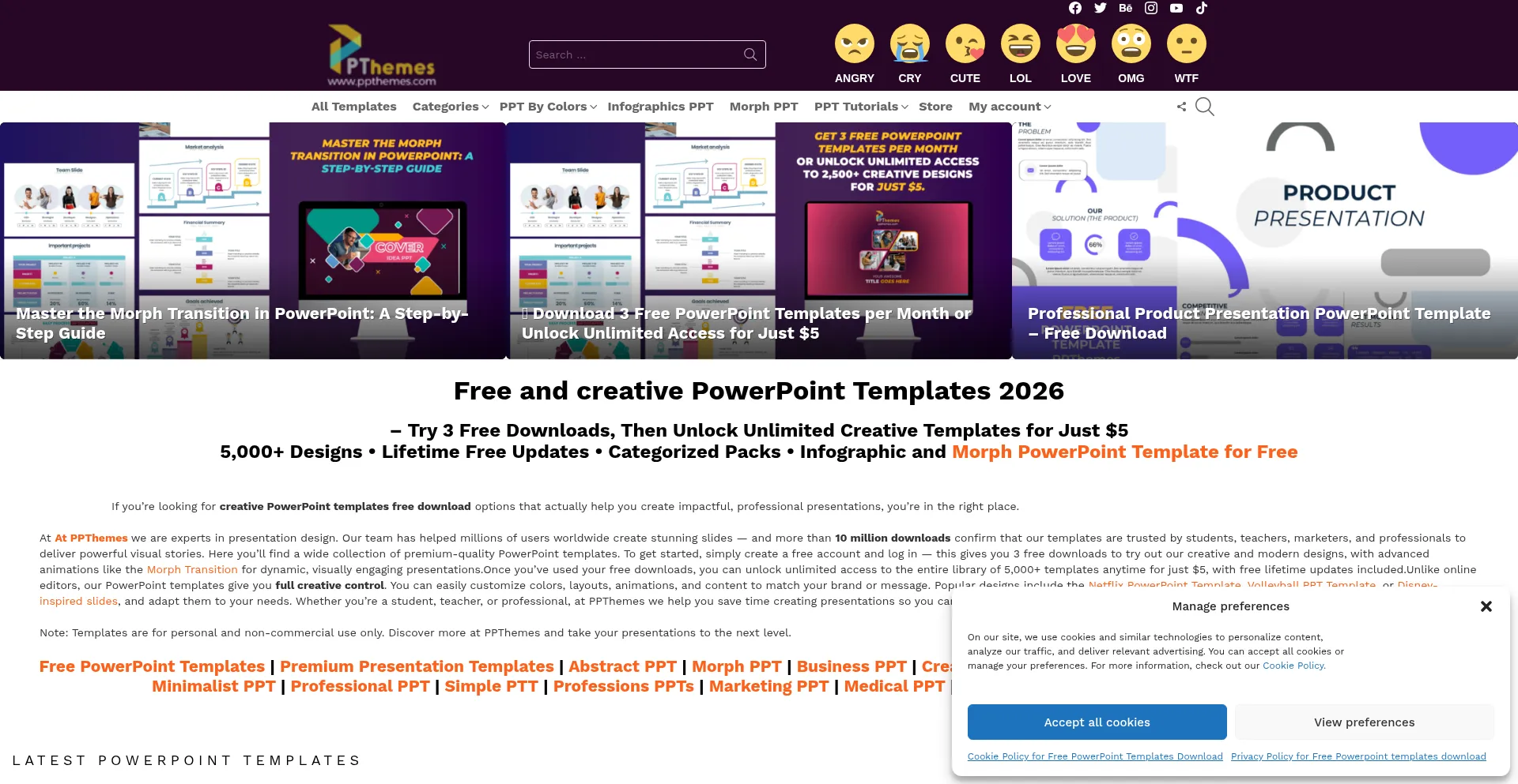 Free-powerpoint-templates-download.com : fiable ou sûr ? (Confiance 78/100)