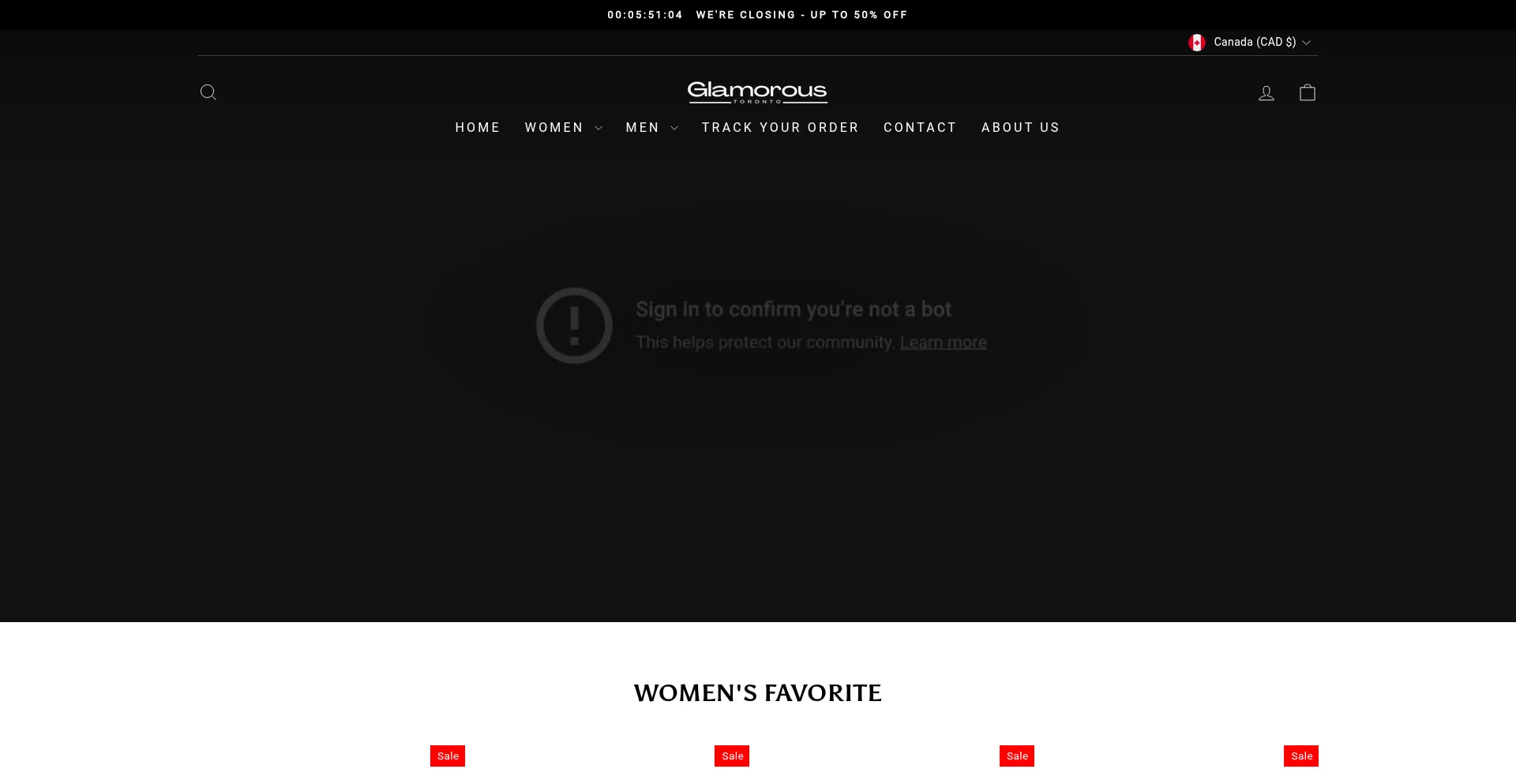 Glamorous-toronto.com - Site fiable ou arnaque de phishing dangereuse