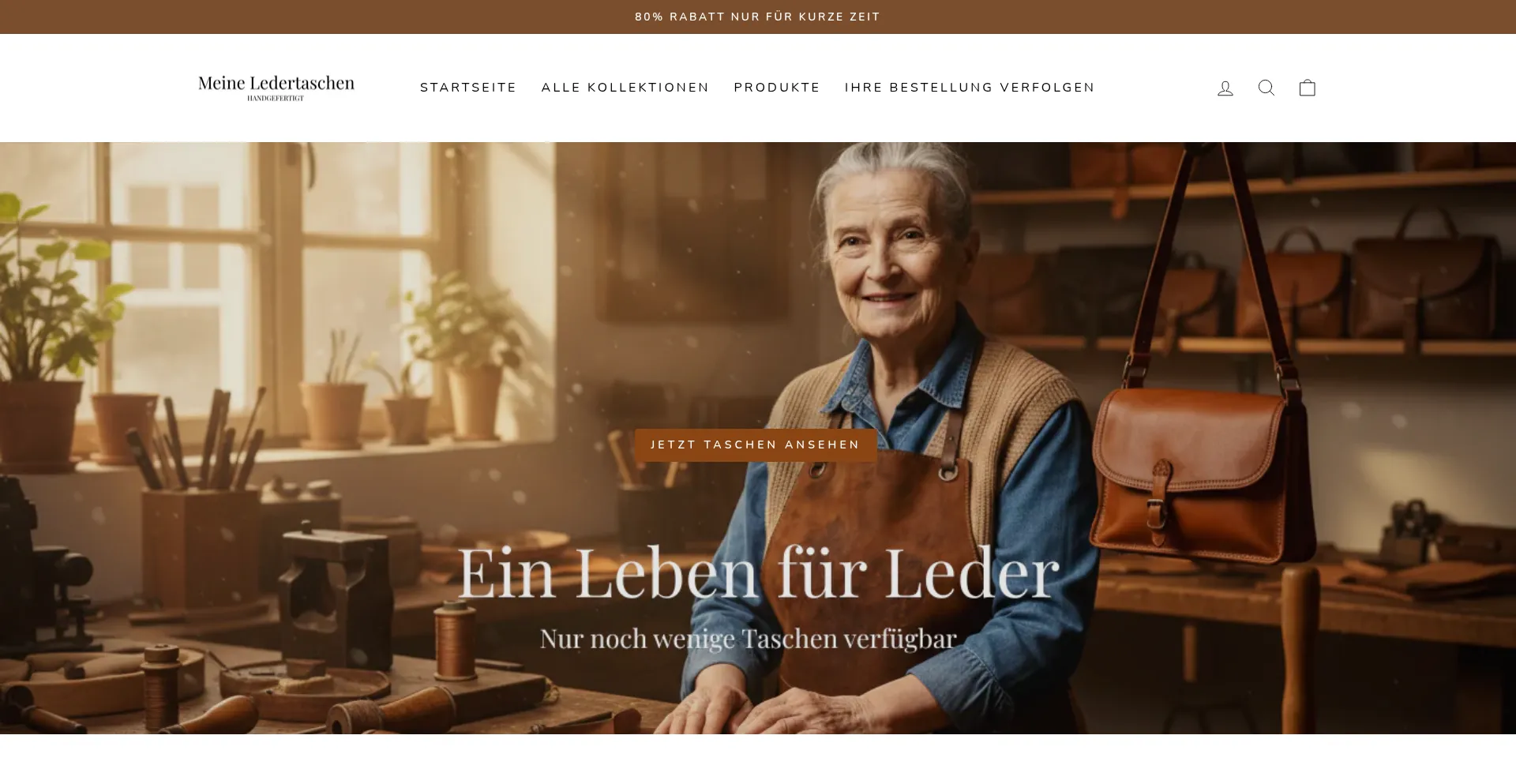 Meine-ledertaschen.de : nouvelle boutique, domaine à vérifier ...