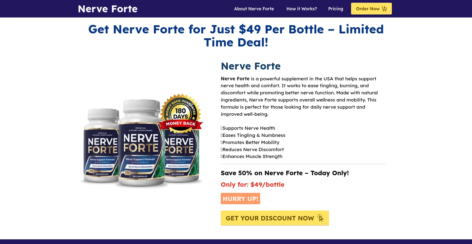 Avis sur Nerveforte-nerve.com : réputation et contrôle de sécurité