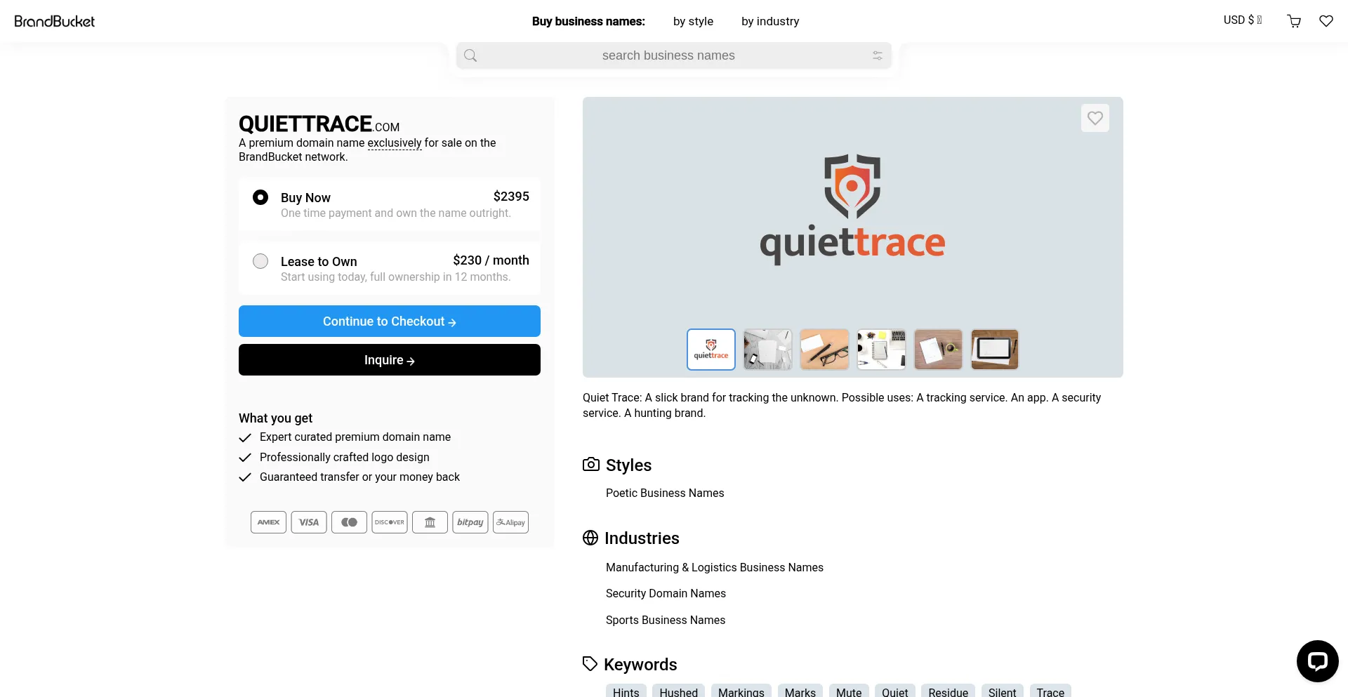 Quiettrace.com : analyse de réputation et signaux de risque (Score de ...
