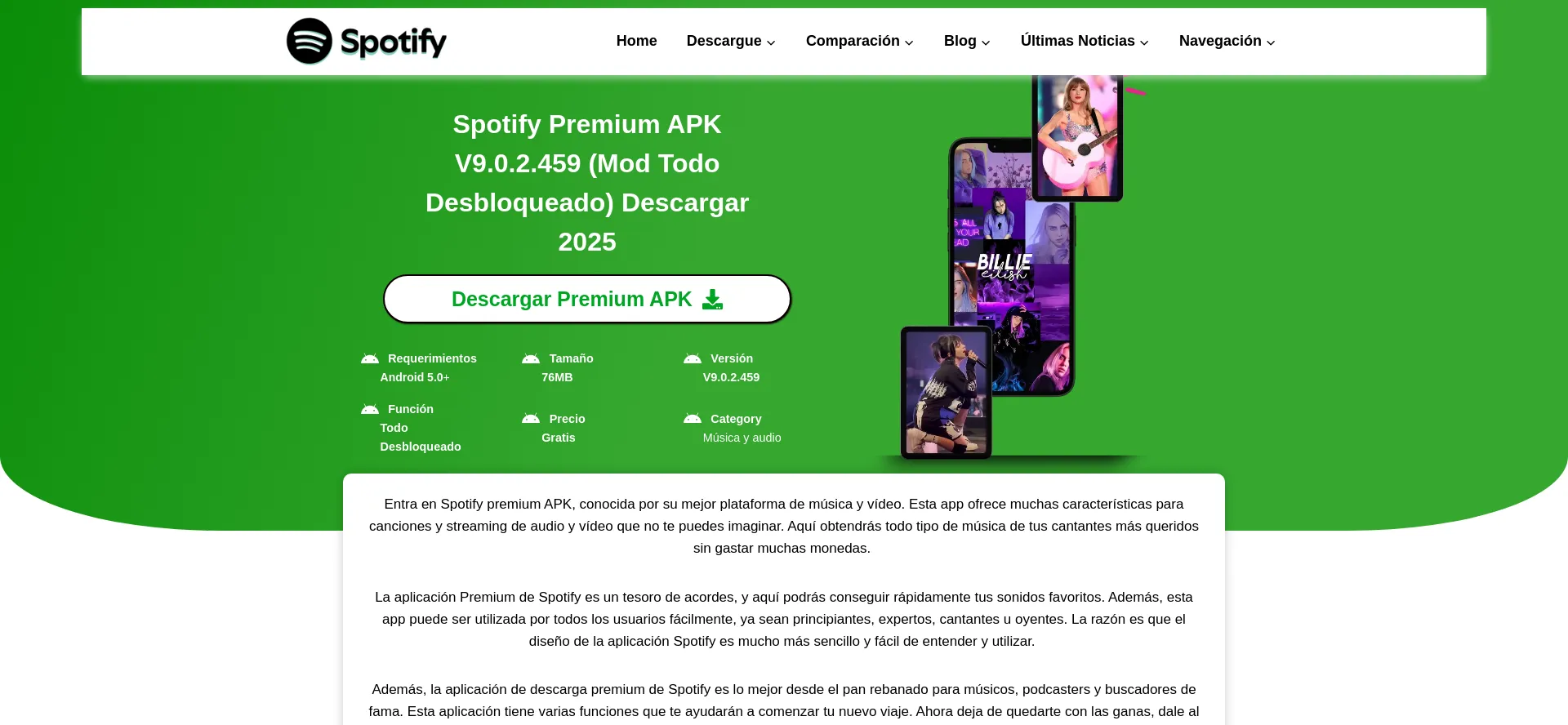 Spotifypremium.com.mx Avis | Rapport d'analyse