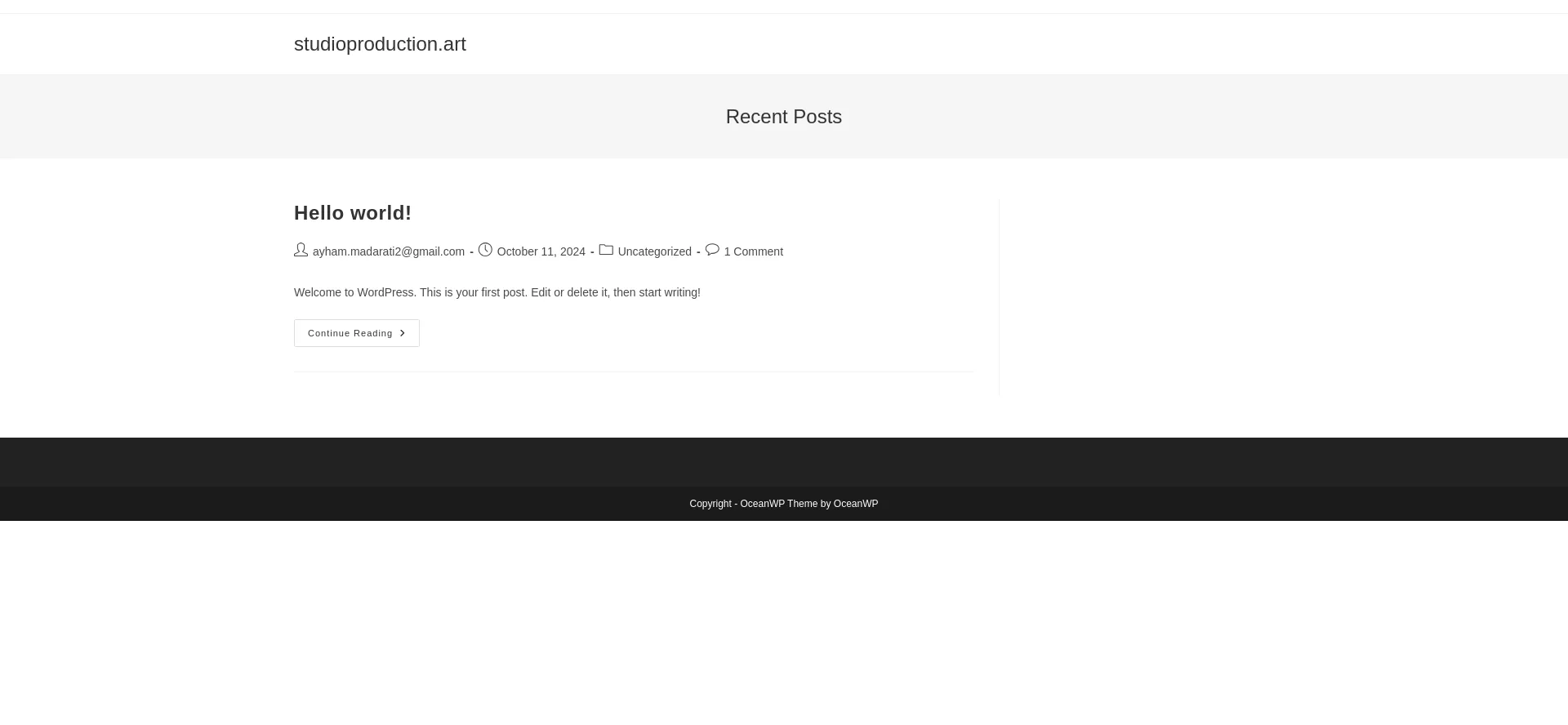 Studioproduction.art Avis: Site Web suspect | Rapport d'analyse