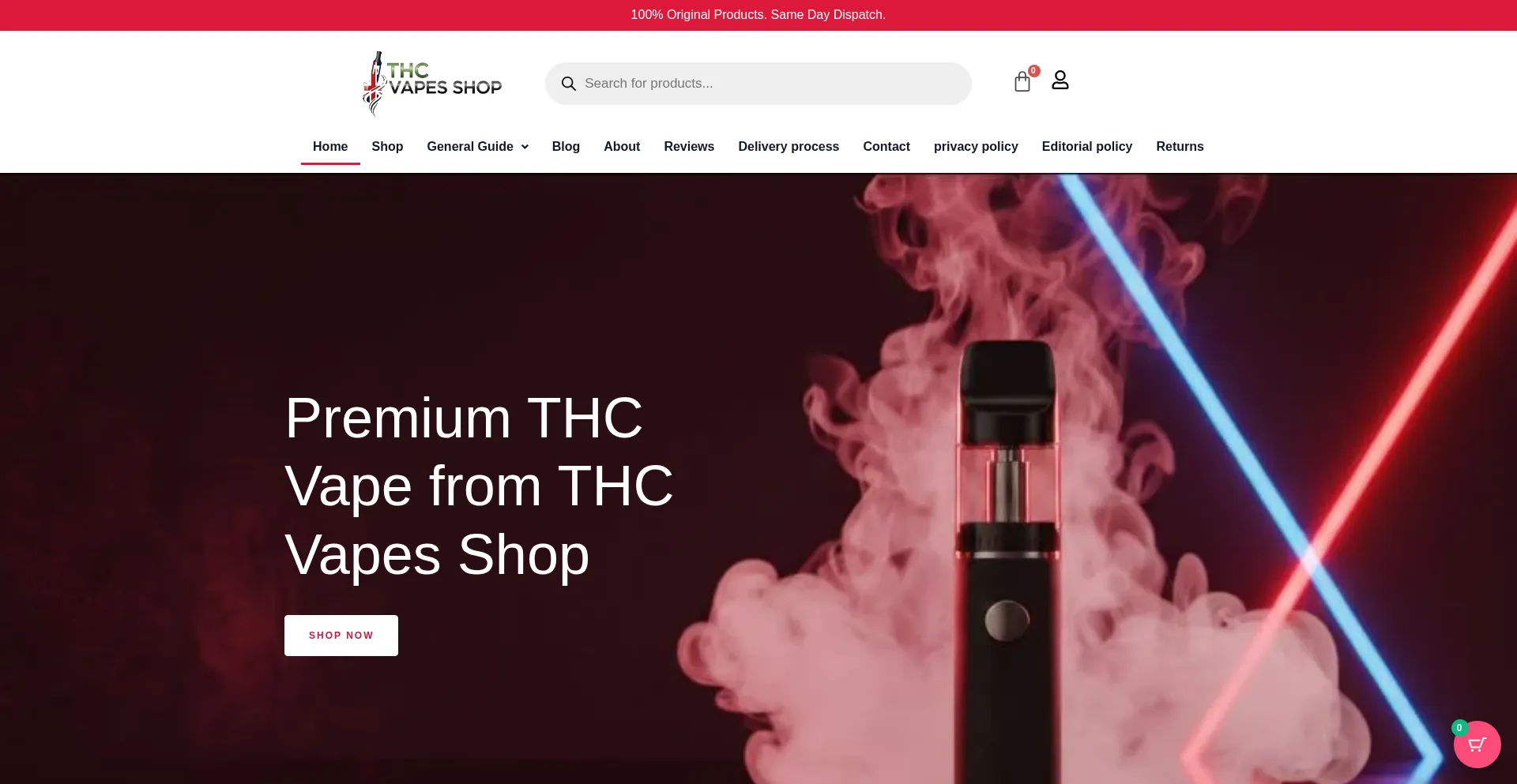 Thc-vape.uk : alerte boutique frauduleuse (Confiance 6/100)